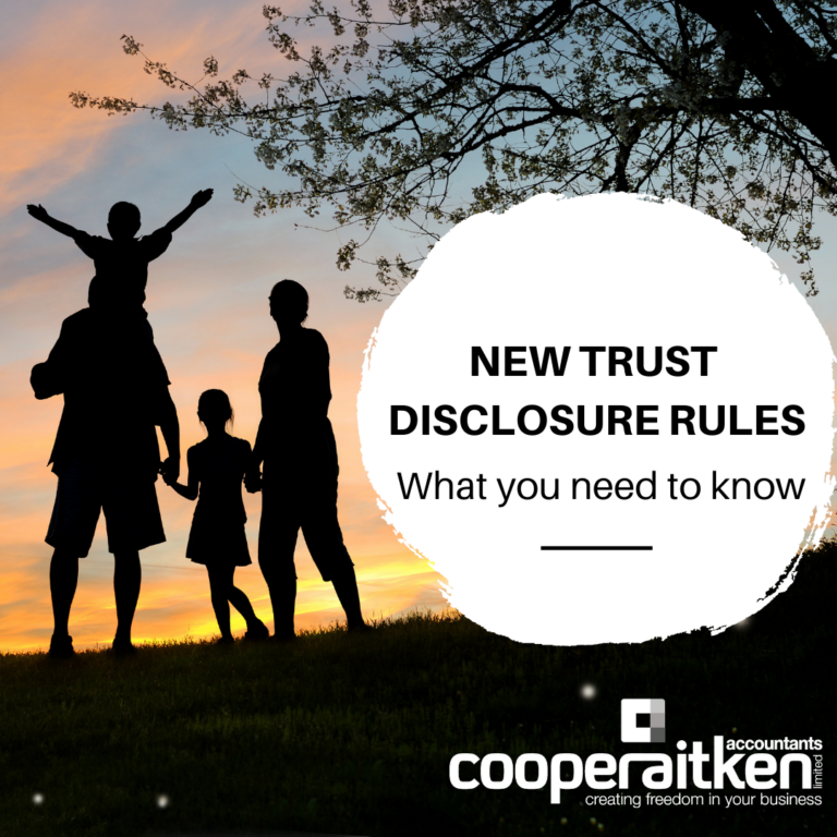 New Trust Disclosure Rules: What you need to know - CooperAitken